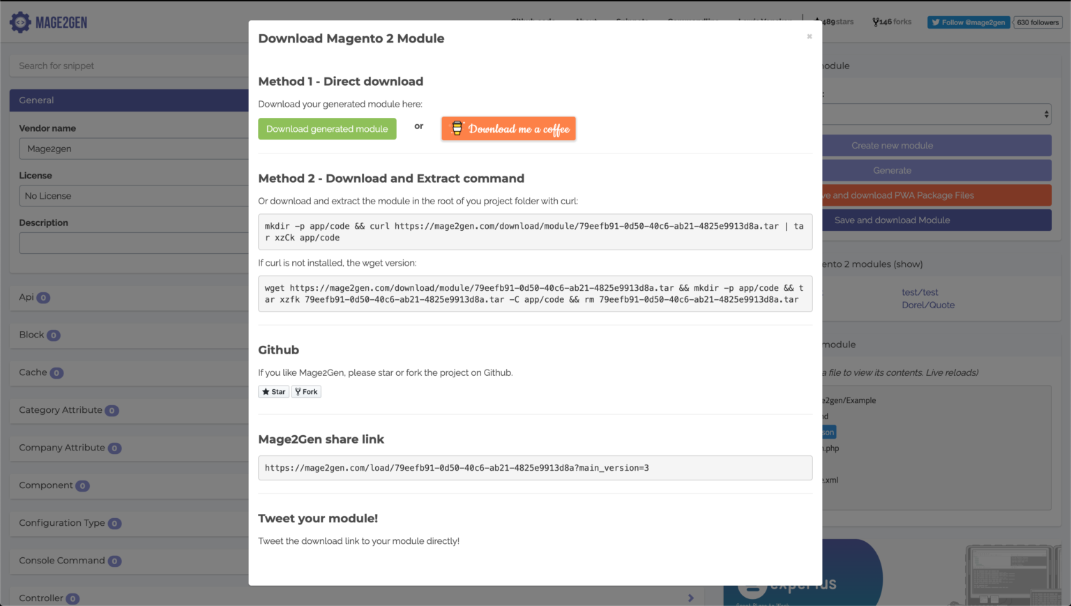 Install your generated module - Mage2gen | Experius Code Blog